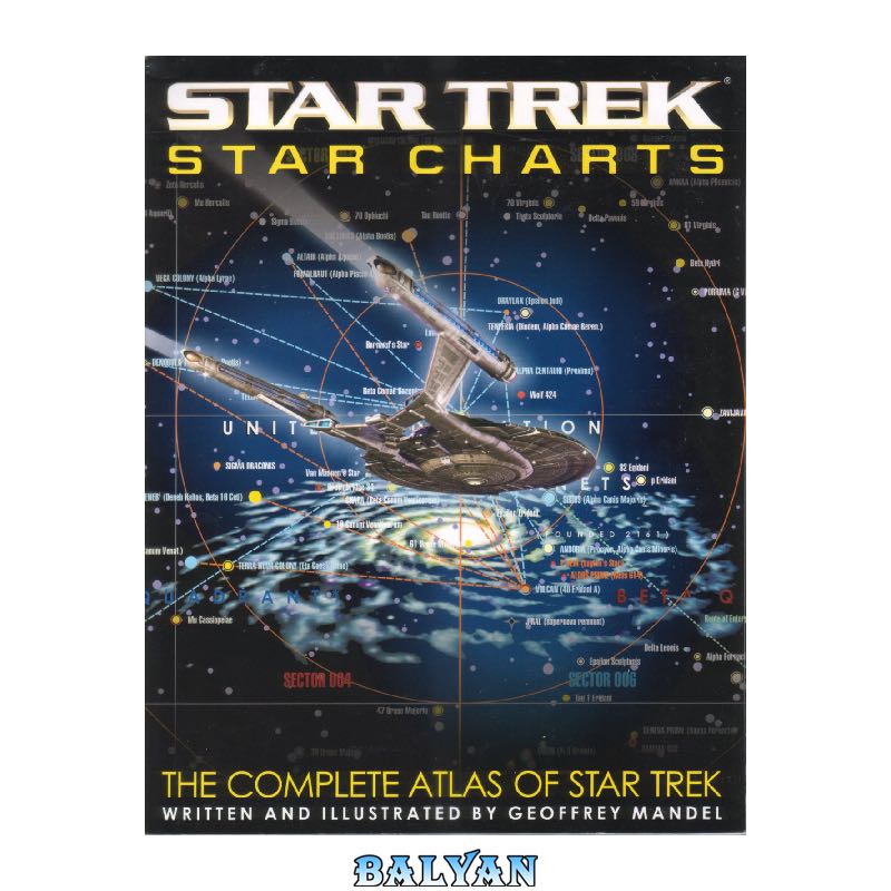 دانلود کتاب Star Trek Star Charts - بلیان
